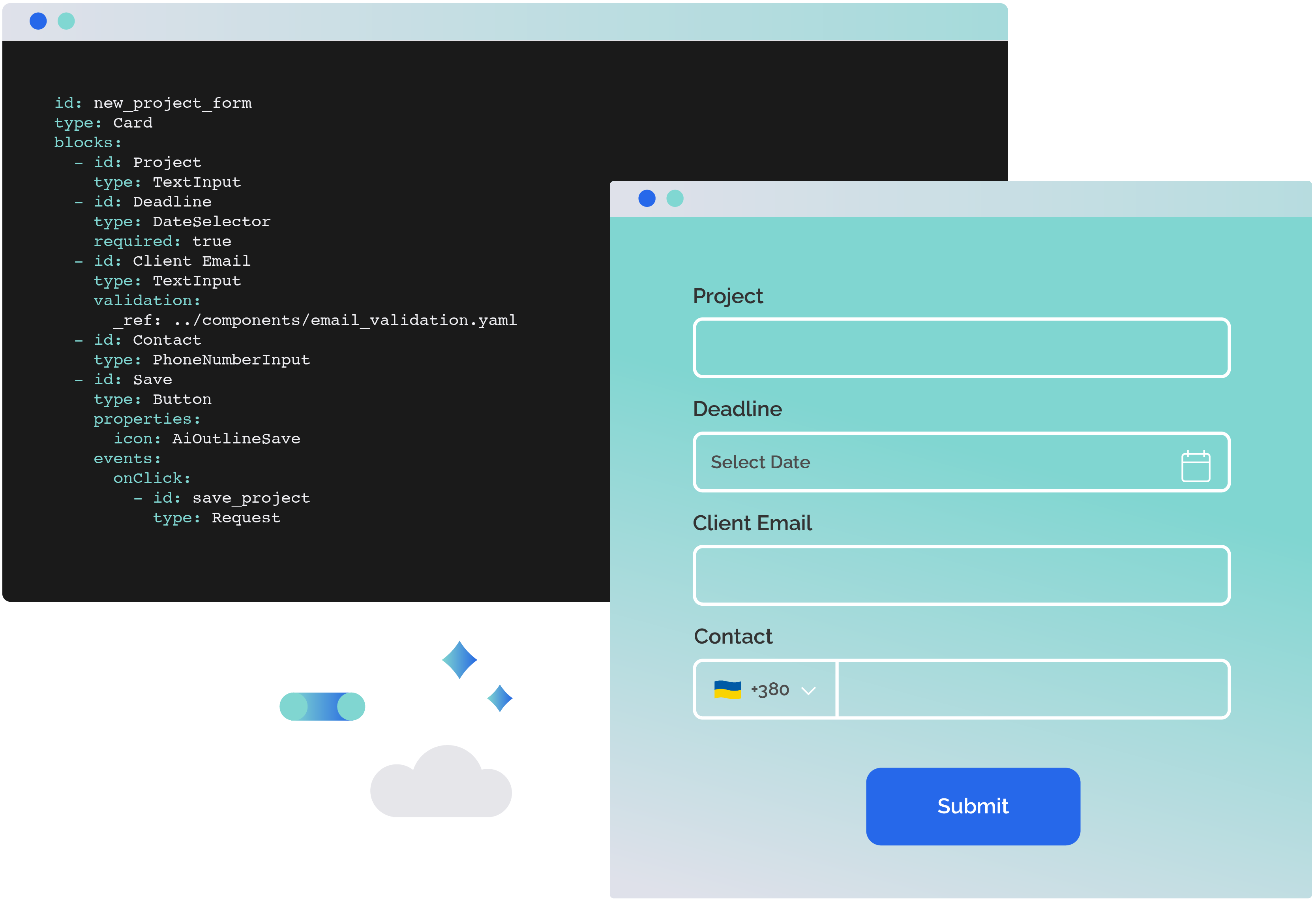 Connect to your data and APIs